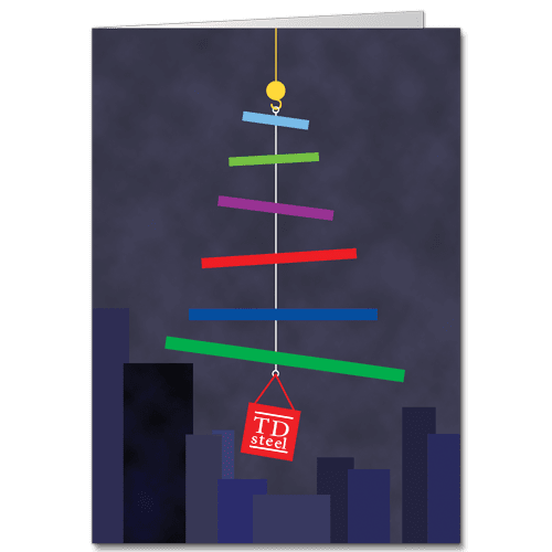 Construction Christmas Cards with a Cardphile Twist | Cardphile