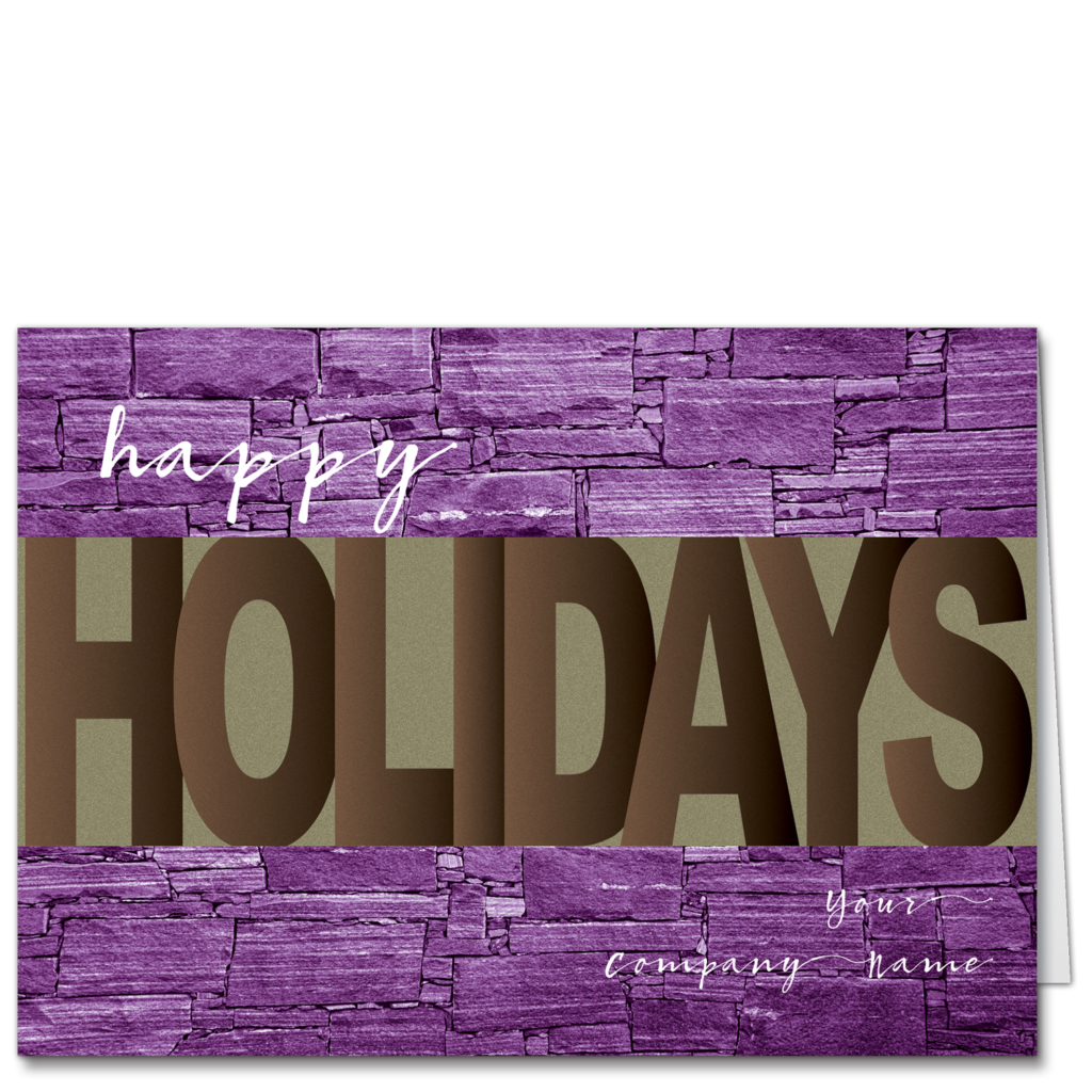 Landscape Holiday Cards Dry Stacking the Season | Architecture Holiday ...