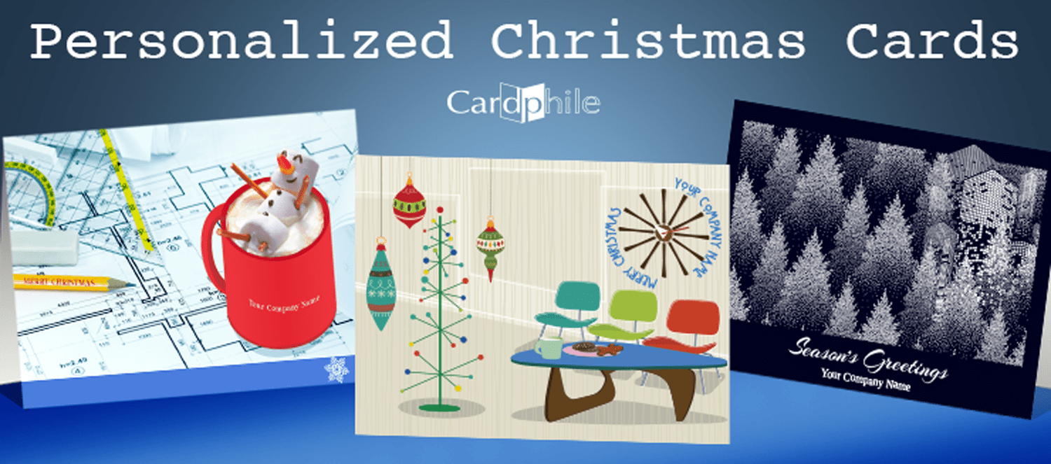 Business Christmas Cards & Corporate Holiday Cards | The Cardphile ...
