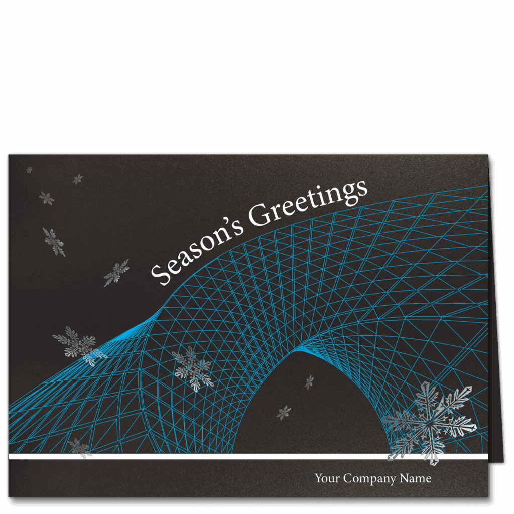 Custom Holiday Cards Parametric Panels | Shop Bulk Discounts